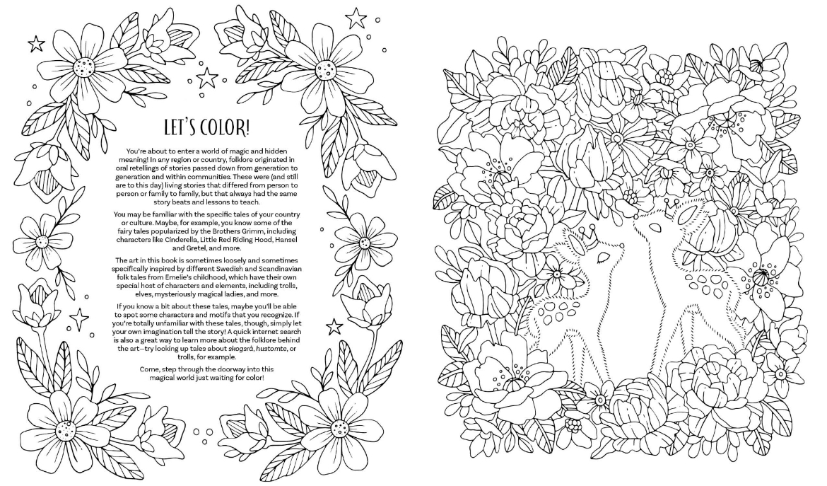 STARDIST | Fairy Tales & Folklore Coloring Book: A Magical Journey ...