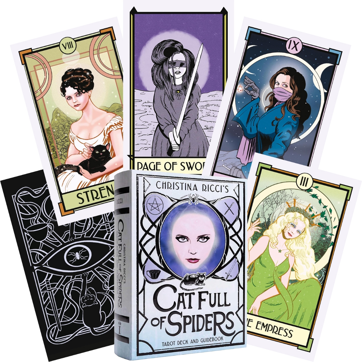 STARDIST | Christina Ricci's Cat Full of Spiders Tarot Deck and Guidebook